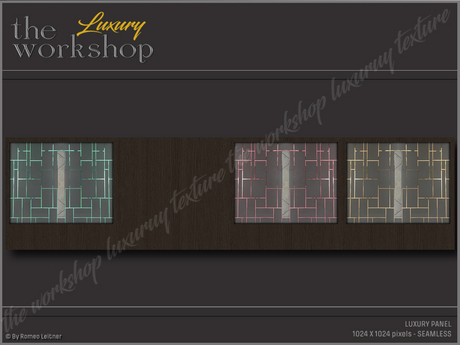 Second Life Marketplace - LUXURY PANEL - 166