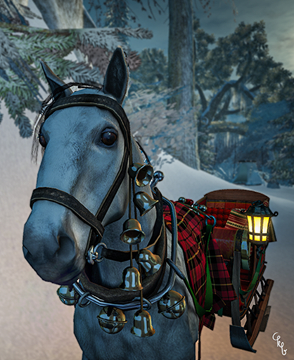 Second Life Marketplace - Jingle Bells Horse by CK