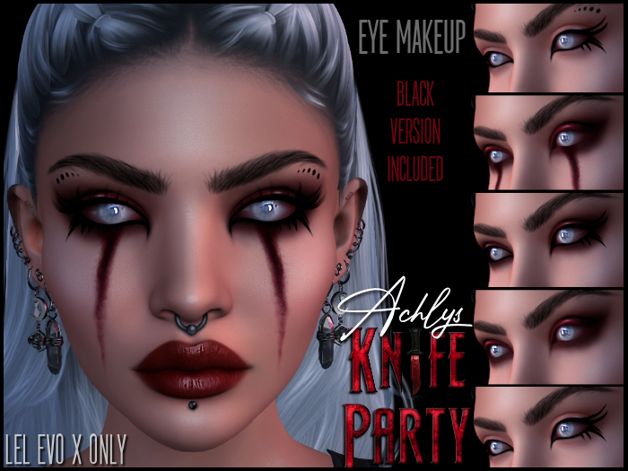 Second Life Marketplace - +KP+ Achlys Makeup // LeL Evo X // DEMO