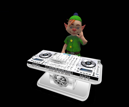 Second Life Marketplace - * New * Animesh Elf DJ in the Mix