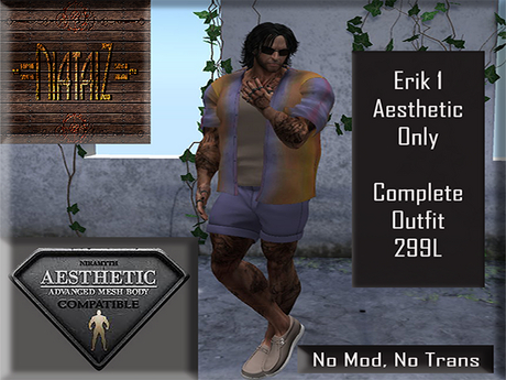 Second Life Marketplace - ERIK Outfit 1 AESTHETIC