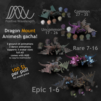 Second Life Marketplace - Dragon Mount Common 34