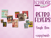 Second Life Marketplace - Retro Flyers - Vintage Posters Wall Decor