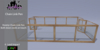 Second Life Marketplace - *M* chain link pen (wear to unpack)