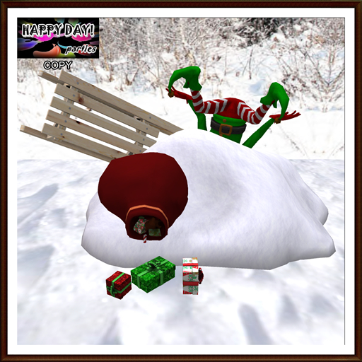 Second Life Marketplace - Christmas - Accident with The Elf