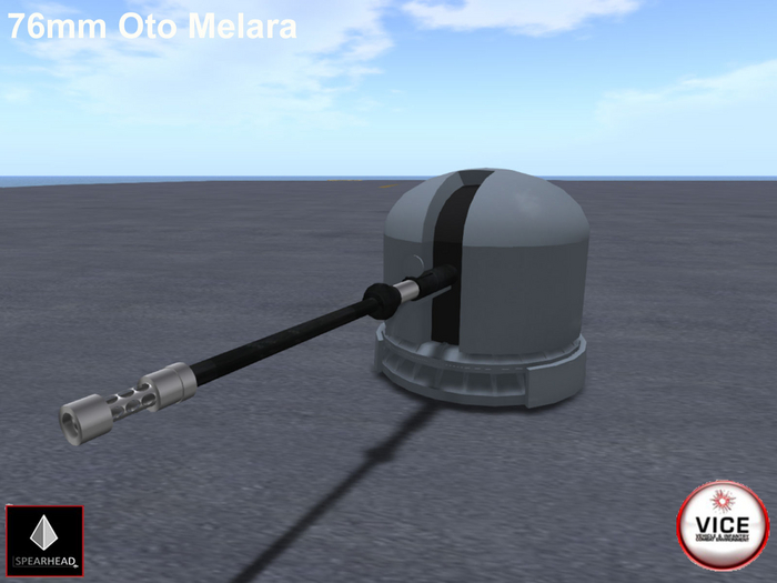 Second Life Marketplace - VICE 76mm Oto Melara