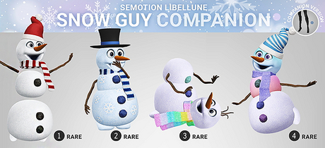 Second Life Marketplace - 3. SEmotion Libellune Snow Guy Animesh RARE