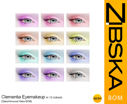 Second Life Marketplace - Zibska [50% Off] Bom Pack ~ Clementia ...