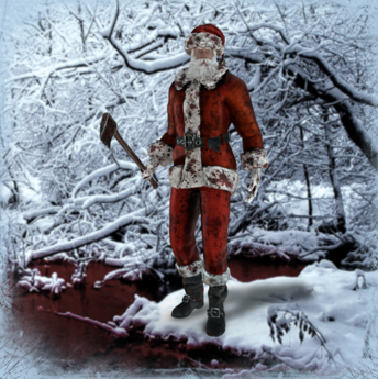 Second Life Marketplace - 02 - [AD] - Evil Santa - Jacket - Red Bloody ...