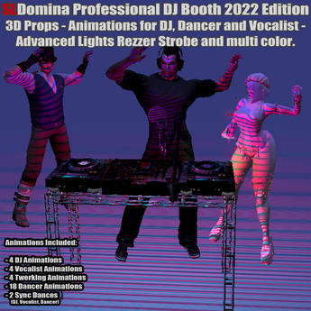 Second Life Marketplace - AUDIO - Professional Mixer and CDJs - DJ ...