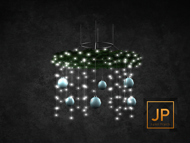 Second Life Marketplace - 22. Sese - Magic Ice Rink - Wreath Garland