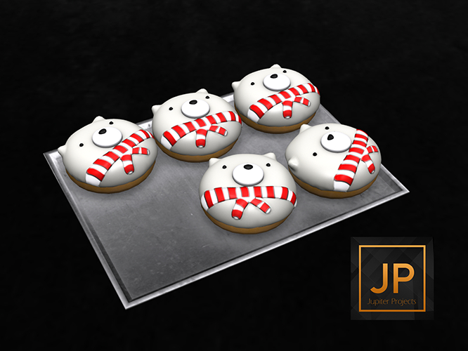 Second Life Marketplace - 17. Sese - Magic Ice Rink - Donuts Bear