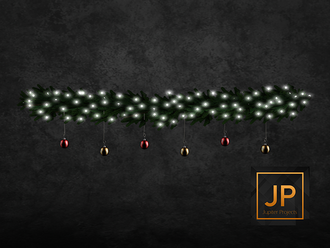 Second Life Marketplace - 4. Sese - Magic Ice Rink - Christmas Garland