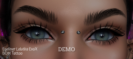 Second Life Marketplace - .:: Divina ::. Eyeliner Lelutka EvoX Double ...