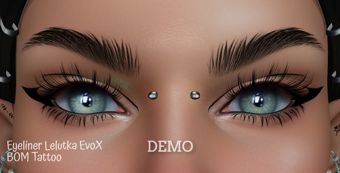 Second Life Marketplace - .:: Divina ::. Eyeliner Lelutka EvoX ...