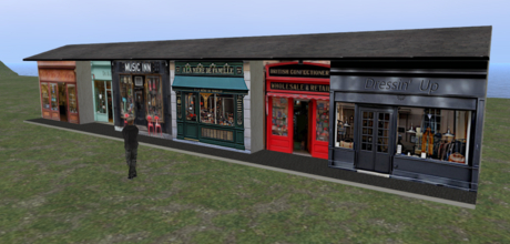 Second Life Marketplace - Shops - 6 Prop Shop Fronts