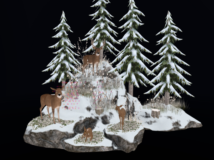 Second Life Marketplace - MC Winter Hills and Deers