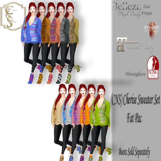 Second Life Marketplace - (CNS) Cherise Outfit