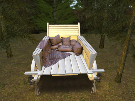 Second Life Marketplace - Cuddle Cart|PG Wagon Cart