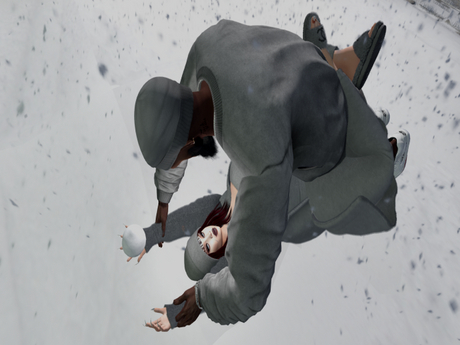 Second Life Marketplace - SnowBall Fight Couple Poses
