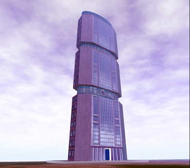 Second Life Marketplace - Omega Tower/ 15m by 30m footprint.