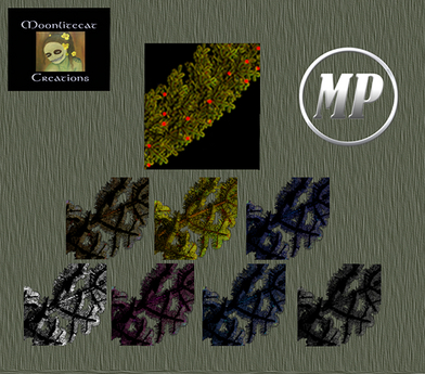 Second Life Marketplace - MLCC Angel Moons Holiday Garland 2020 Set Box