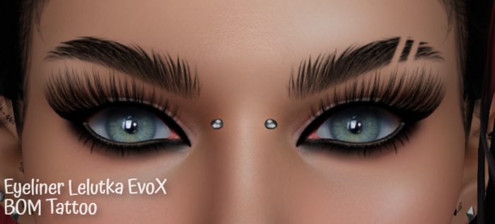 Second Life Marketplace - .:: Divina ::. Eyeliner Lelutka EvoX Faded BOM