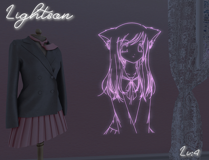 Second Life Marketplace - *Lightson* Neko girl
