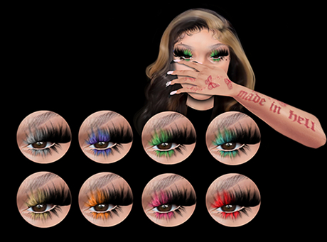 Second Life Marketplace - BB x Skunk V3 Eyelash Set (FATPACK)