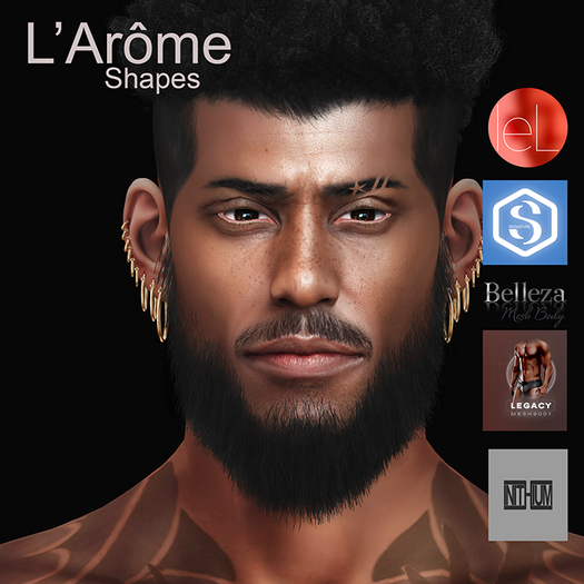 Second Life Marketplace - AKIN BENTO MALE SHAPE FOR LELUTKA HEAD JON EVOX