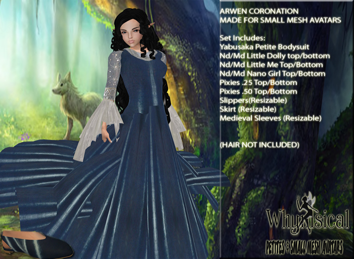 Second Life Marketplace - Arwen Requiem Small Mesh Avatars Feb 2019