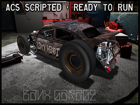 Second Life Marketplace - 5TH~ VDUB Dirty Herbie Rat Bug