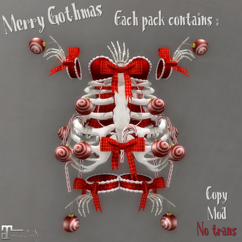 Second Life Marketplace - * Merry Gothmas * Blue Outfit
