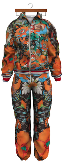 Second Life Marketplace - Hollyhood Scucci Tracksuit - Flora