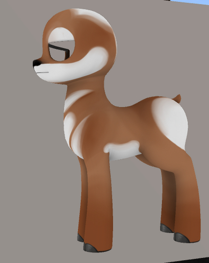 Second Life Marketplace - [QR] Open Pony Pronghorn Skin