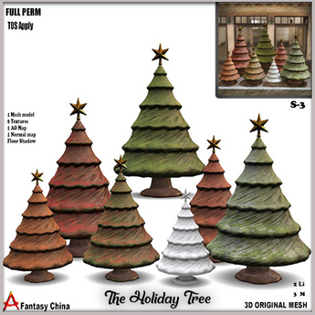 Second Life Marketplace - FC- FP The Holiday Tree s-3