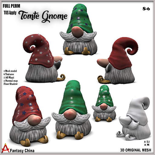 Second Life Marketplace - Full Perm Tomte Gnome s-6