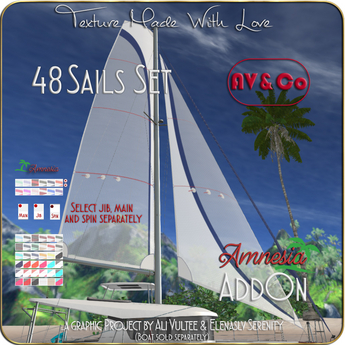 Second Life Marketplace - Amnesia Sails Hud