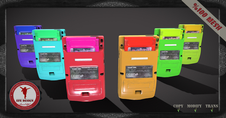 Second Life Marketplace - (Efe Design) Game Girl Color Fatpack Fullperm