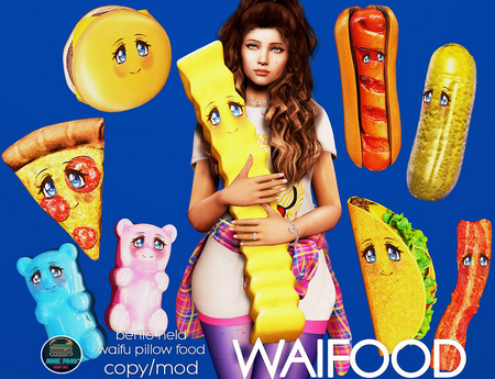Second Life Marketplace - Junk Food - Waifood (Fatpack)