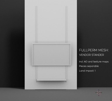 Second Life Marketplace - mira.MESH - fullperm vendor stander