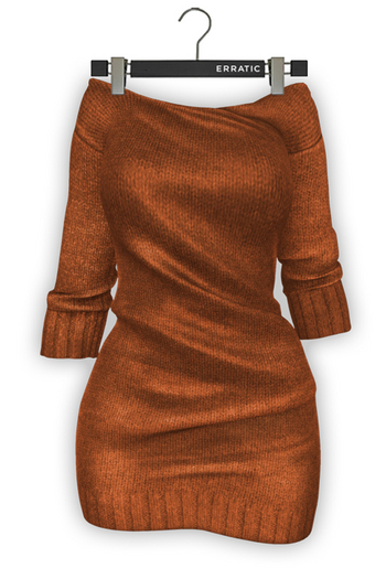 Second Life Marketplace - erratic / shelby - dress / rust (maitreya ...