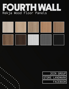Second Life Marketplace - [FOURTH WALL] Rekja Wood Floor Panels