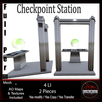 Second Life Marketplace - Full Perm Checkpoint Station