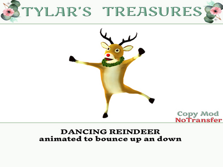 Second Life Marketplace - .:TT:. DANCING REINDEER box