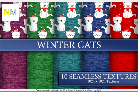 Second Life Marketplace - Winter Cats