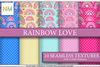 Second Life Marketplace - Rainbow Love Matching Kit 10 Seamless Textures NM