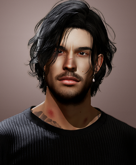 Second Life Marketplace - Awaken - Josh shape for lelutka EvoX Skyler 3.1