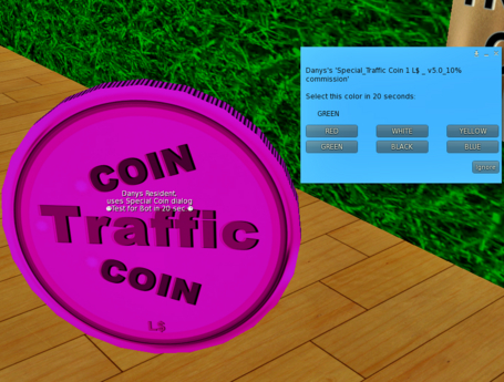 Second Life Marketplace - SPECIAL_Traffic Coin _ 10% commission