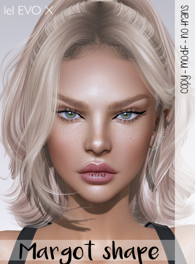 Second Life Marketplace - . OH! - Margot - Lelutka Halle shape